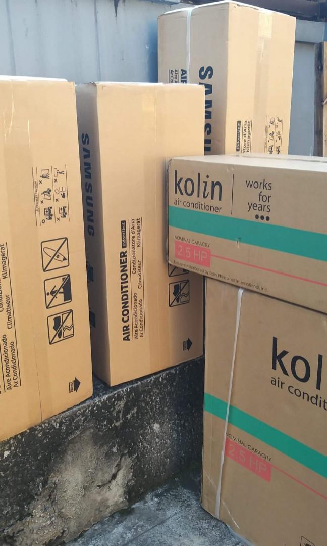 Kolin Standard Inverter Split Type Aircon with Free Installation, TV ...