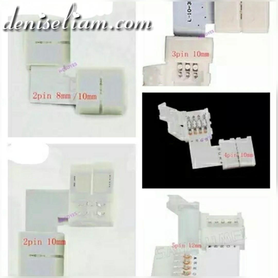 L Shape LED connector (2 pin/3 pin/4 pin/5pin), TV & Home Appliances ...