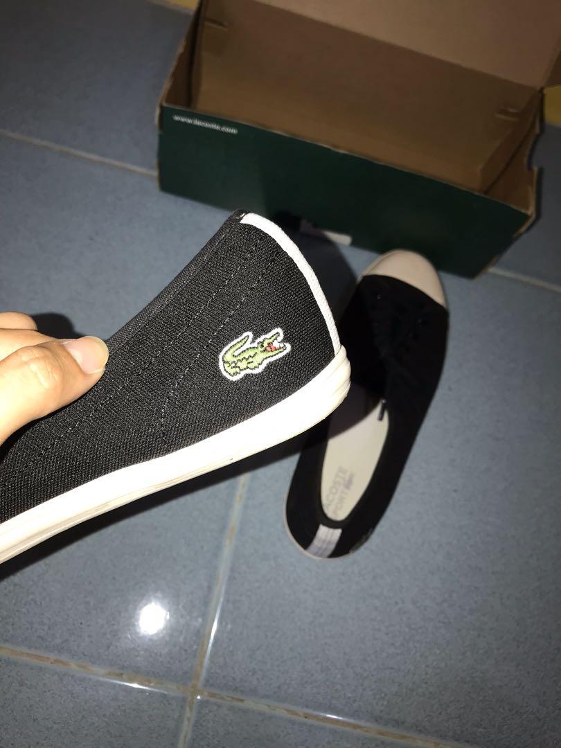 Lacoste Flats, Women's Fashion, Footwear, Flats & Sandals on Carousell