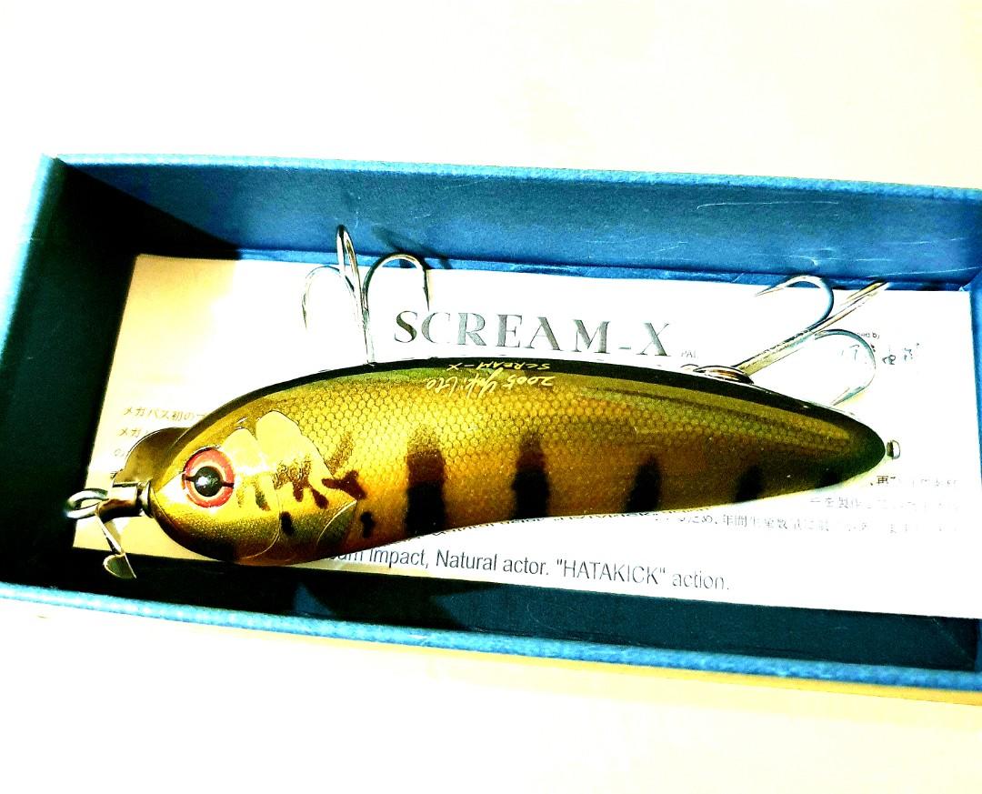 Megabass SCREAM-X Lure.*NEW*, Sports Equipment, Fishing on Carousell