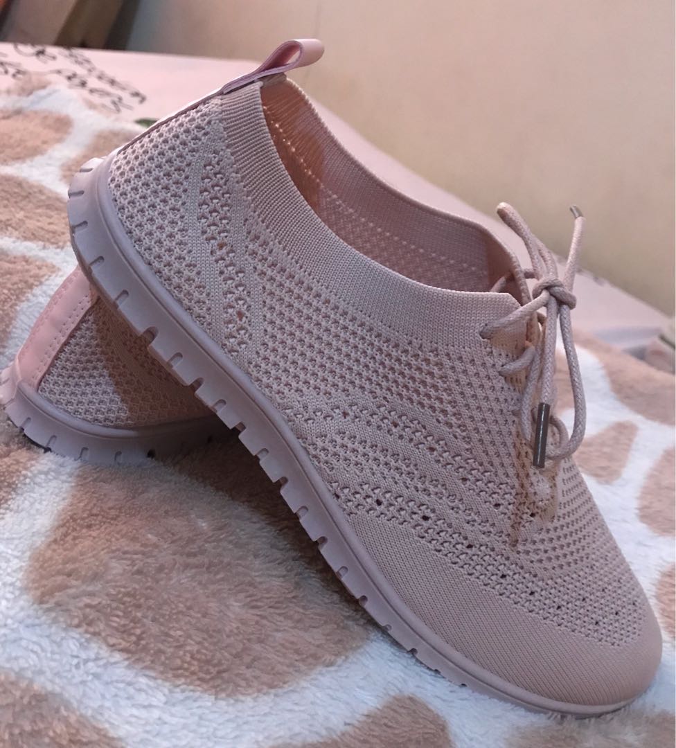 michaela shoes (blush pink), Women's Fashion, Footwear, Sneakers on ...
