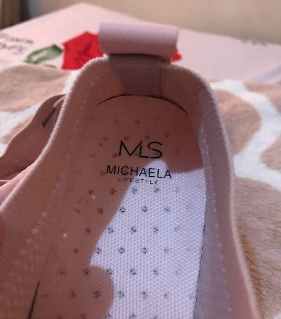 michaela shoes (blush pink), Women's Fashion, Footwear, Sneakers on ...