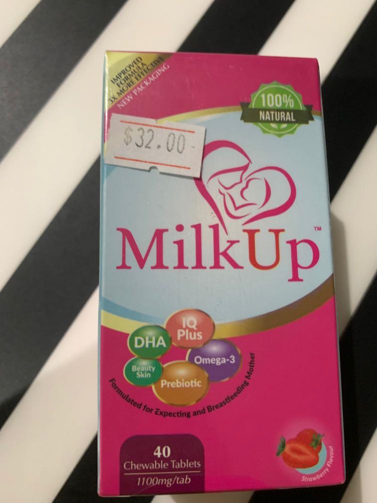 MILK UP CHEWABLE TABLETS, Babies & Kids, Nursing & Feeding on Carousell