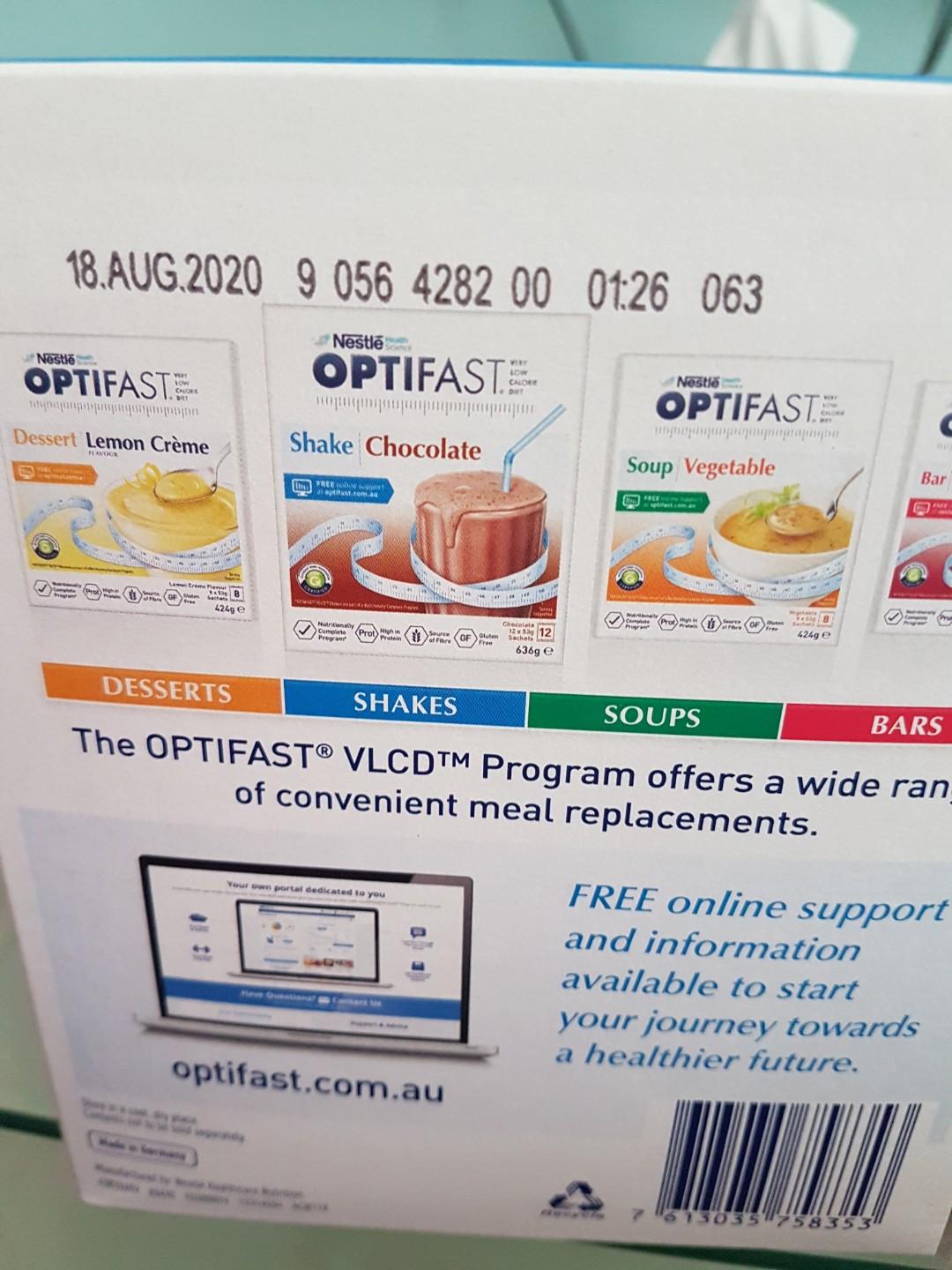 Optifast, Health & Nutrition, Health Supplements, Health Food, Drinks ...