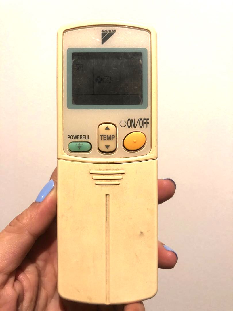 Original Daikin Aircon Remote Control, TV & Home Appliances, Air ...