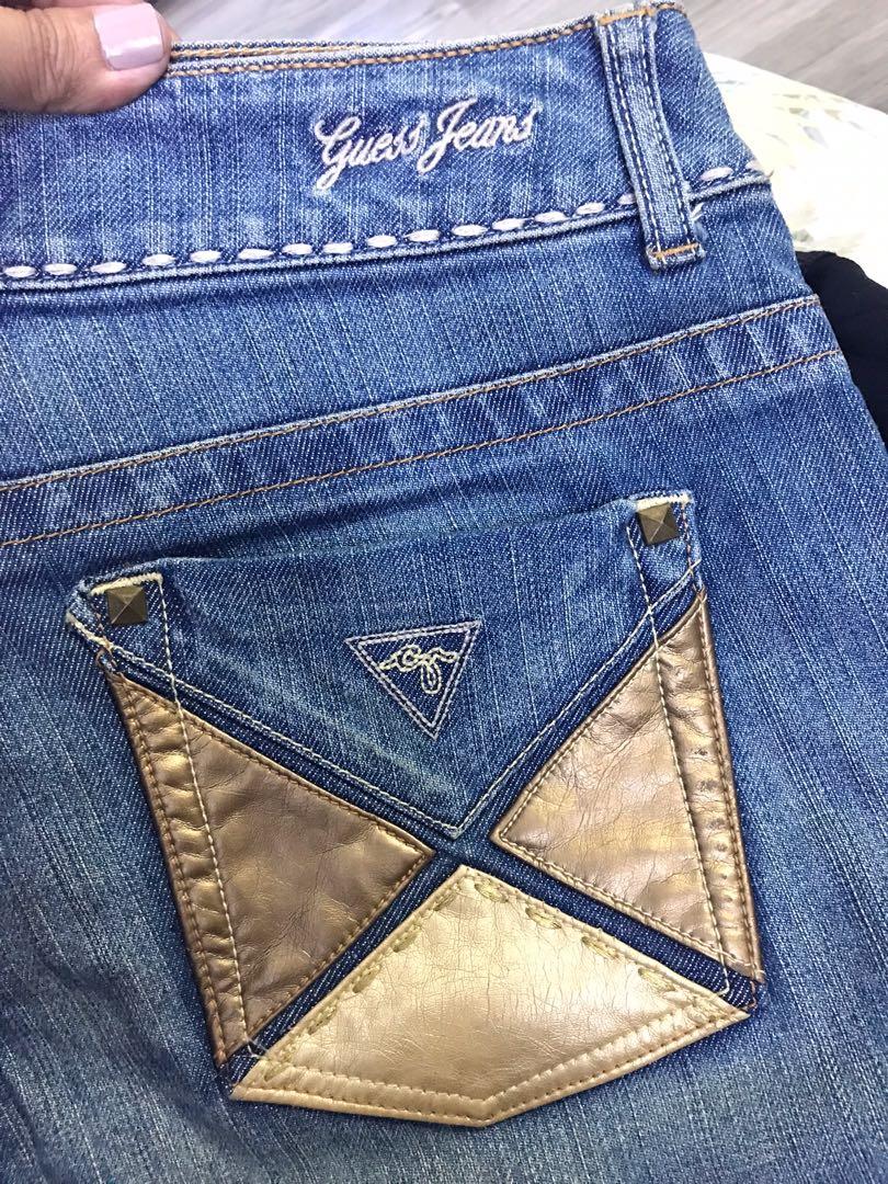 Original GUESS Jeans, Women's Fashion, Bottoms, Jeans on Carousell
