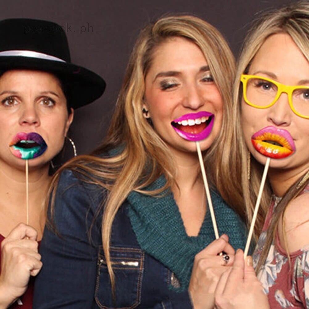 Photo Props Lips, Hobbies & Toys, Stationary & Craft, Occasions & Party ...