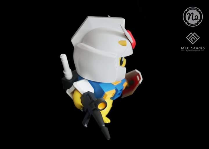 [PO] N2 x MLC STUDIO Pokemon x Gundam Statue Cosplay Pikachu RX78-2 ...