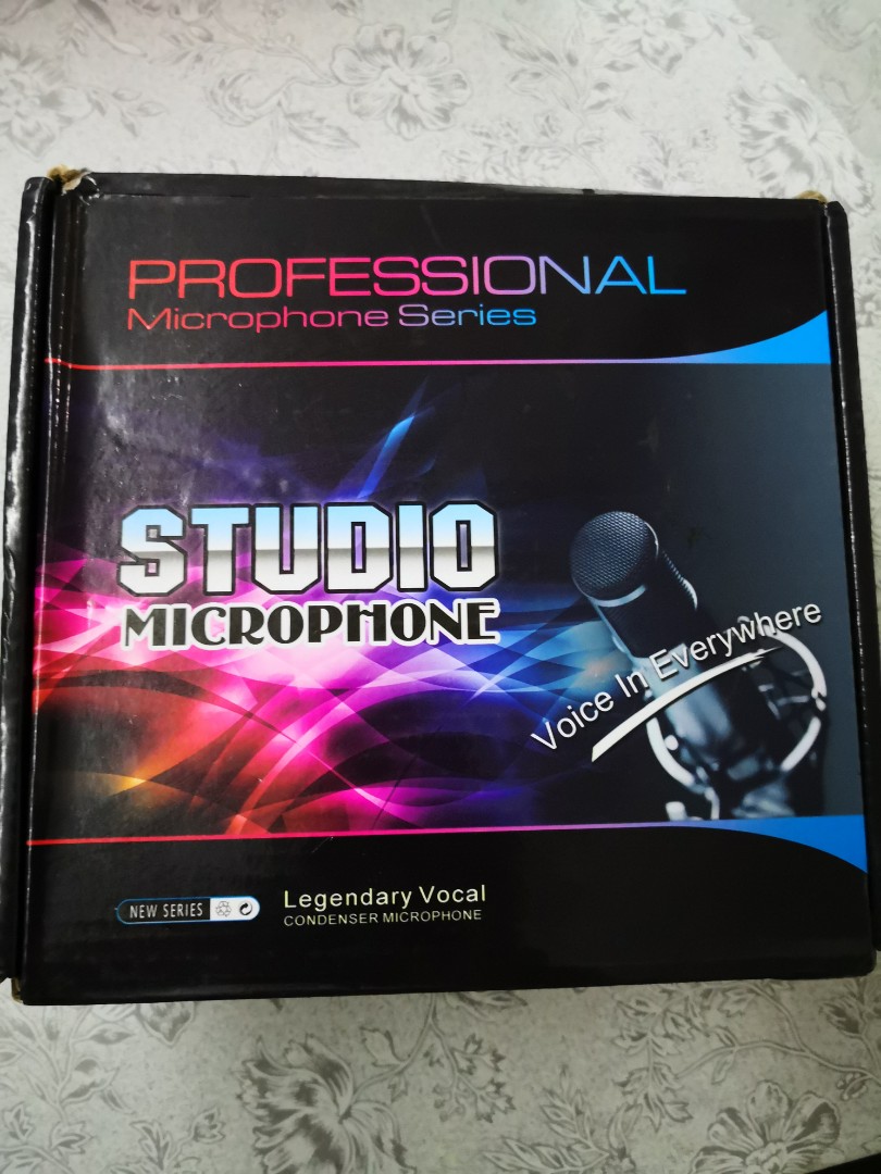 Professional Studio Microphone, Audio, Microphones on Carousell