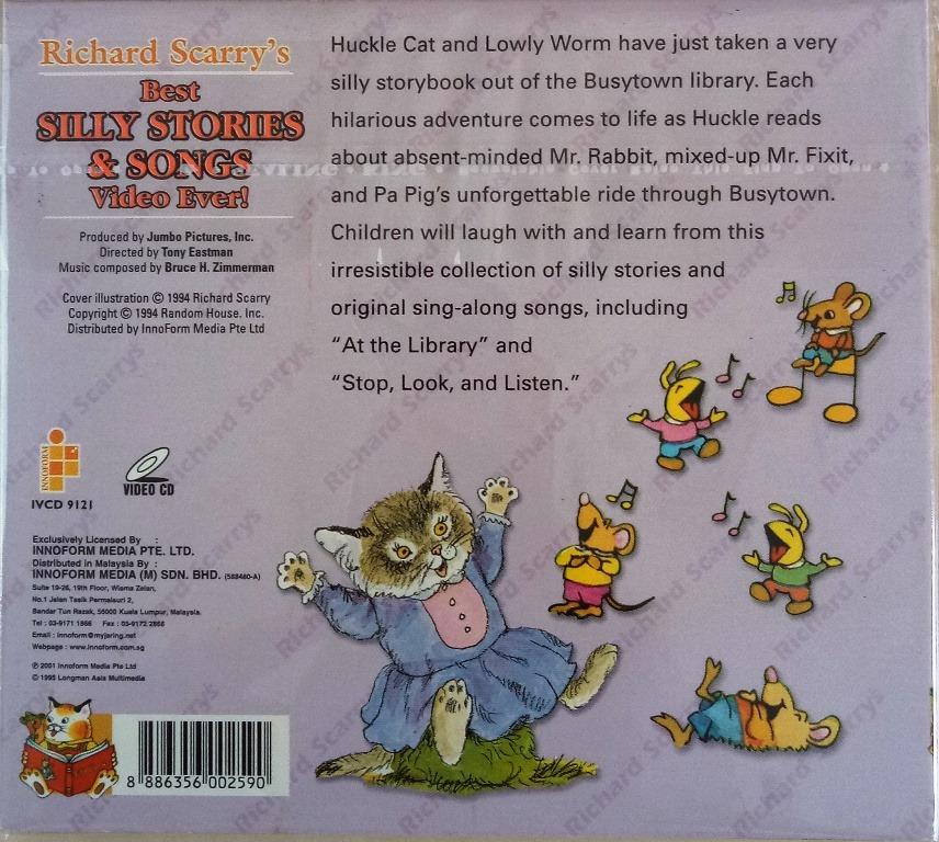 Richard Scarry's Best Silly Stories And Songs Video Ever VCD, Hobbies ...