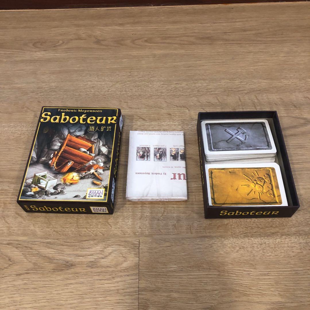Saboteur Card Game, Hobbies & Toys, Toys & Games on Carousell