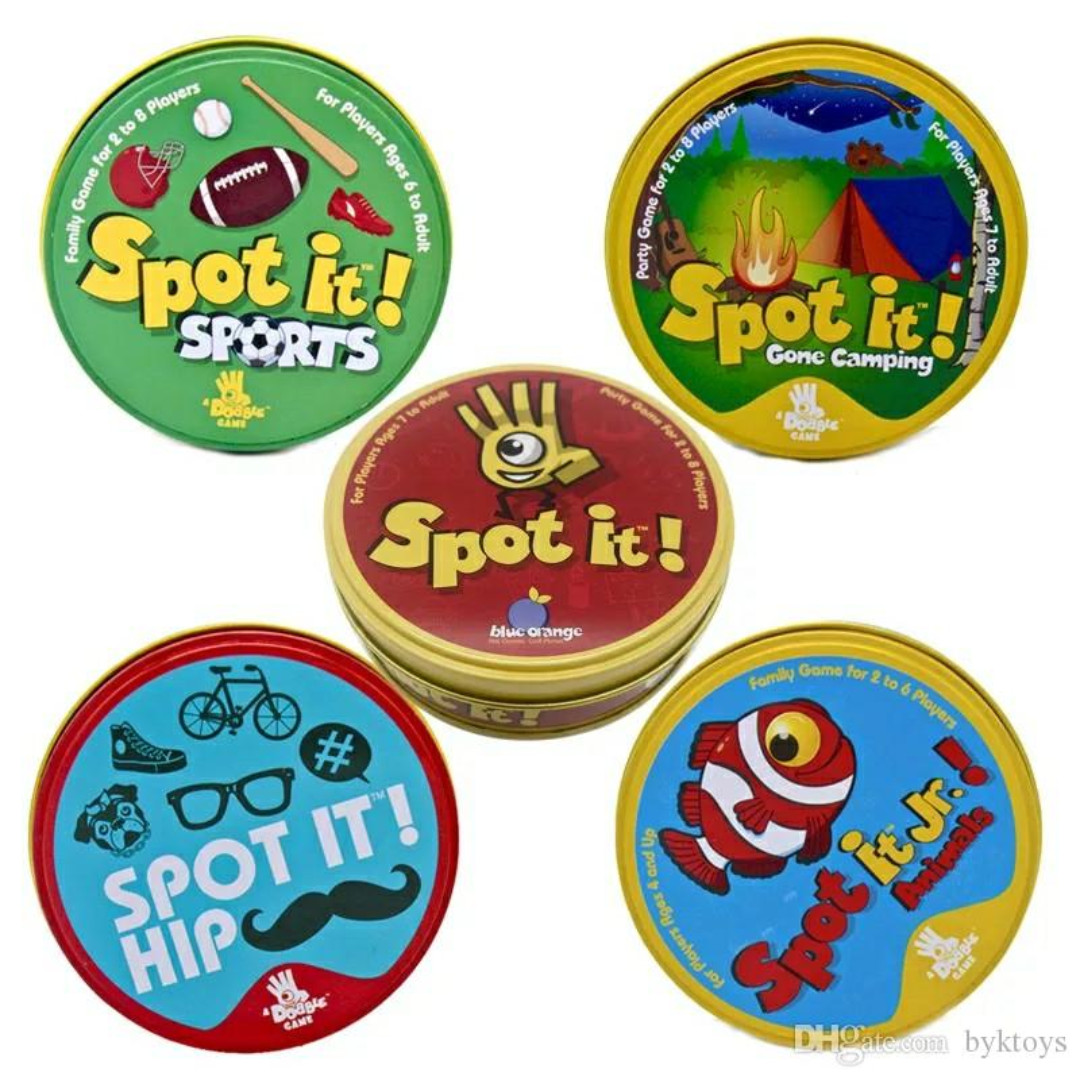 Spot it Dobble Hip Sports Junior Camping, Hobbies & Toys, Toys & Games ...
