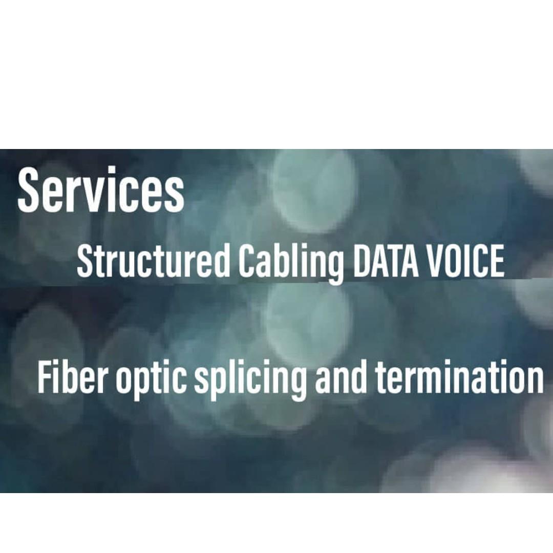 STRUCTURED CABLING FOR FIBER, COPPER, DATA,VOICE,, Commercial ...