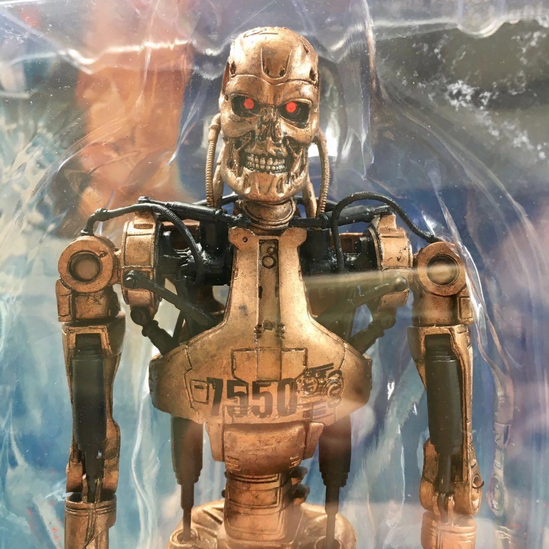 Terminator 2 Metal-Mash T-800 Endoskeleton (LIGHT UP EYES & PLASMA ...