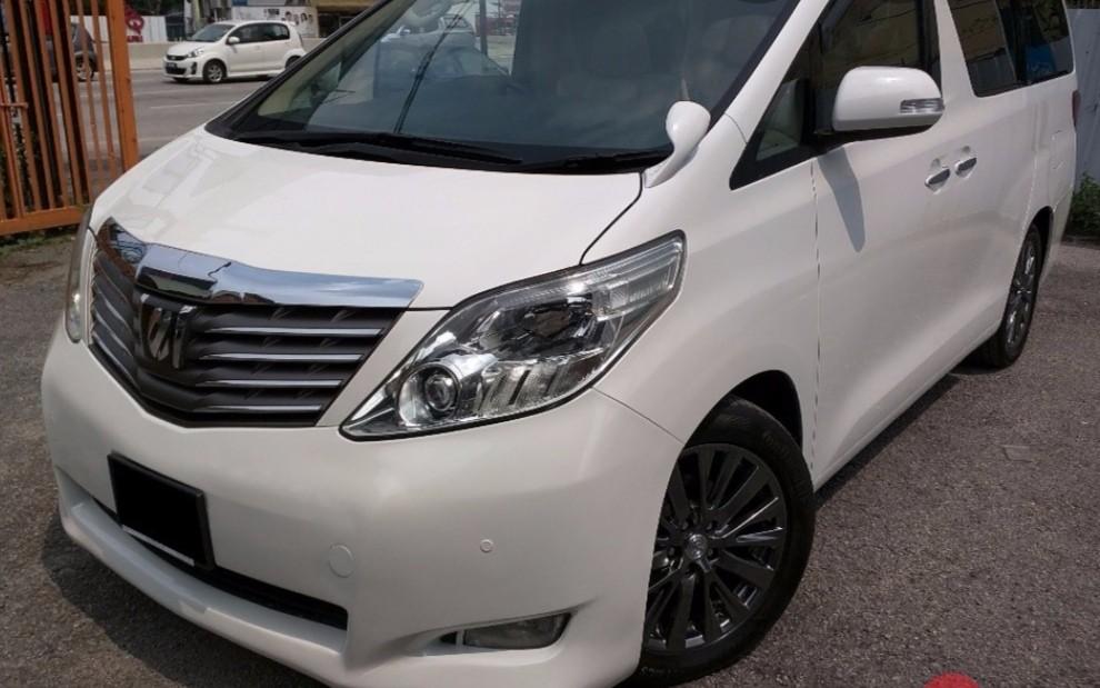 Toyota Alphard 2008 front and rear bumper, Auto Accessories on Carousell