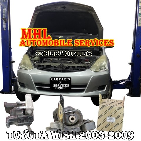 Toyota Wish 2003-2009 Toyota Genuine Engine Mounting, Car Accessories ...