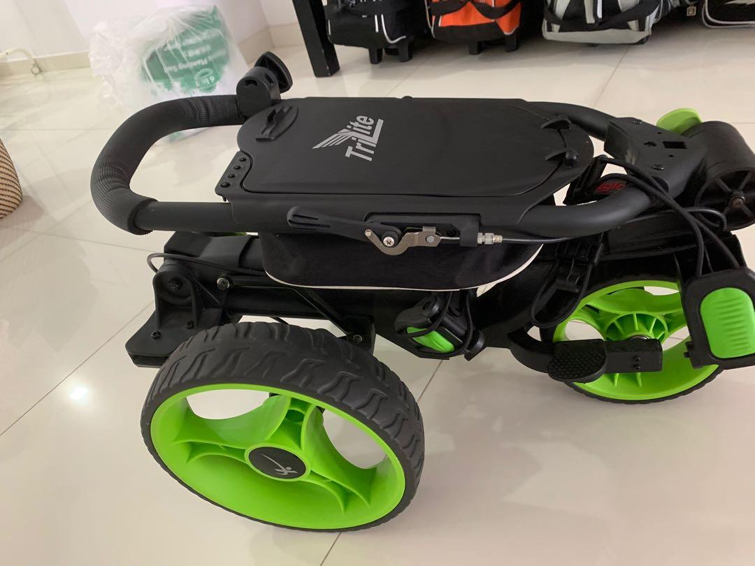 TriLite Golf trolley, Sports Equipment, Sports & Games, Golf on Carousell