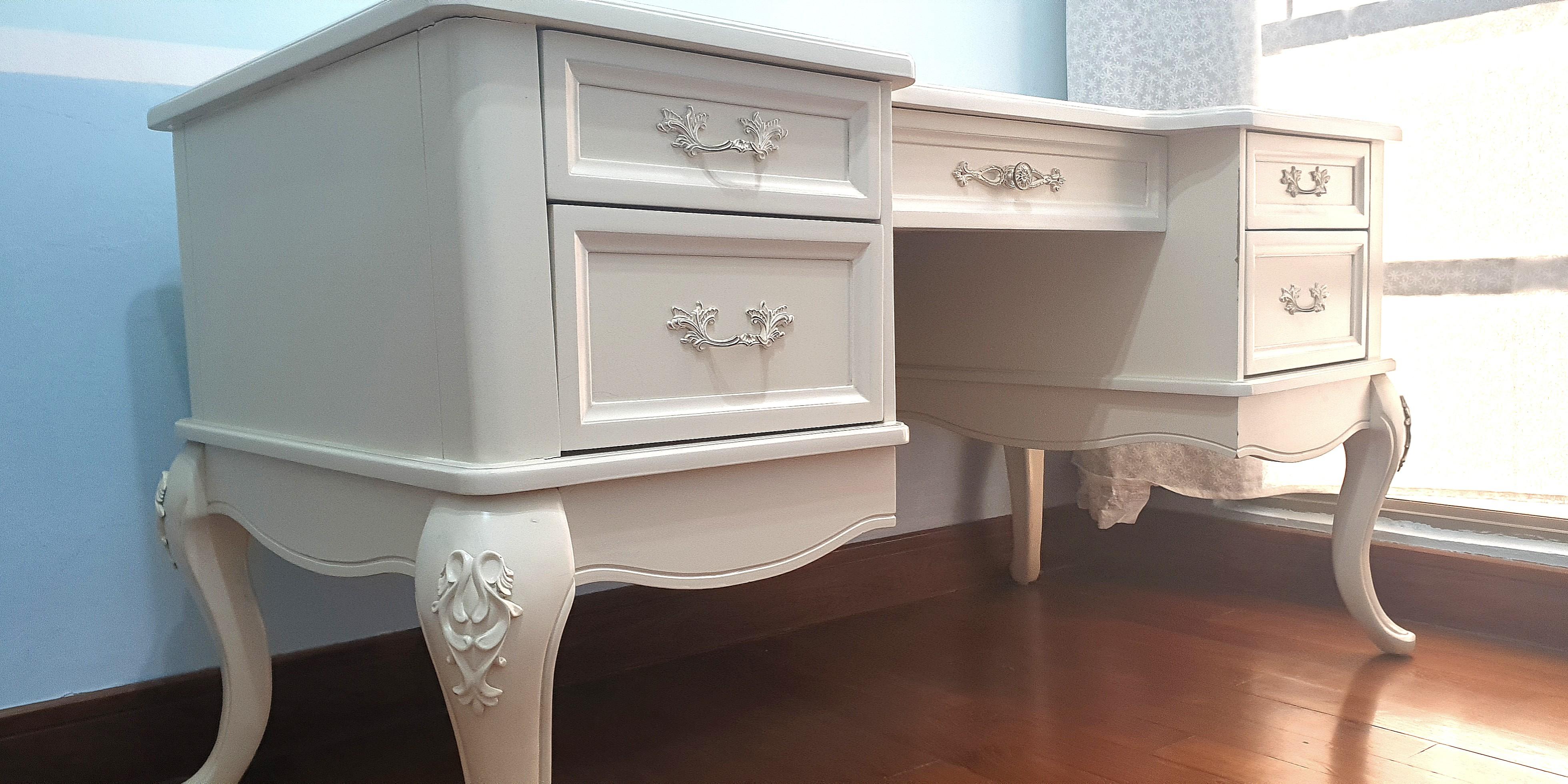 Victorian Study Table, Furniture & Home Living, Furniture, Tables ...