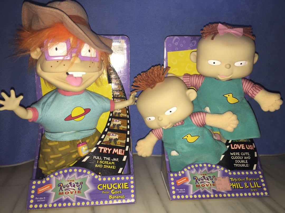 WTS lot of 5 Vintage Nickelodeon The Rugrats Movie dolls/plush toys ...