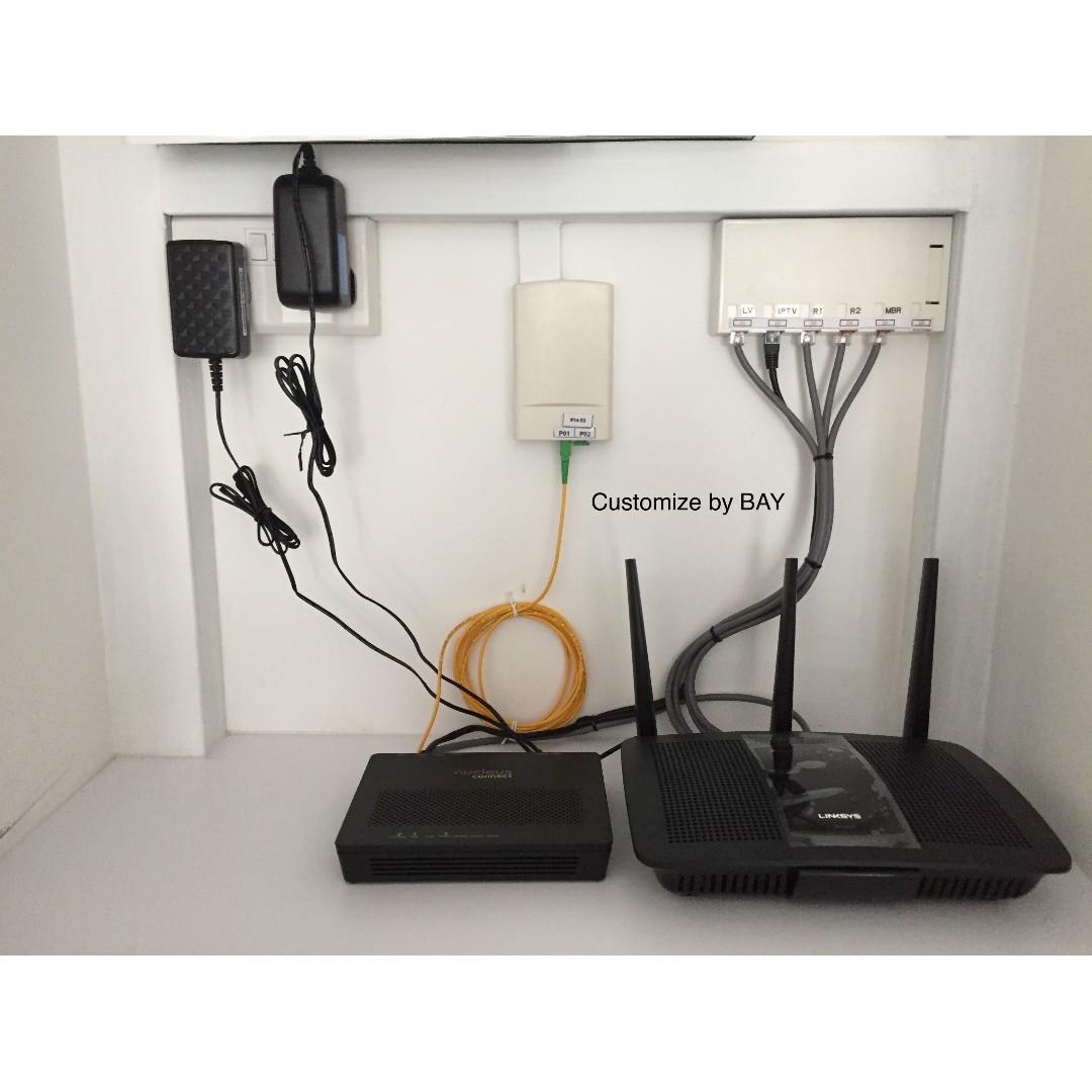 Access point installation | Customize home network configurations for data ready BTO / DBSS / EC ...