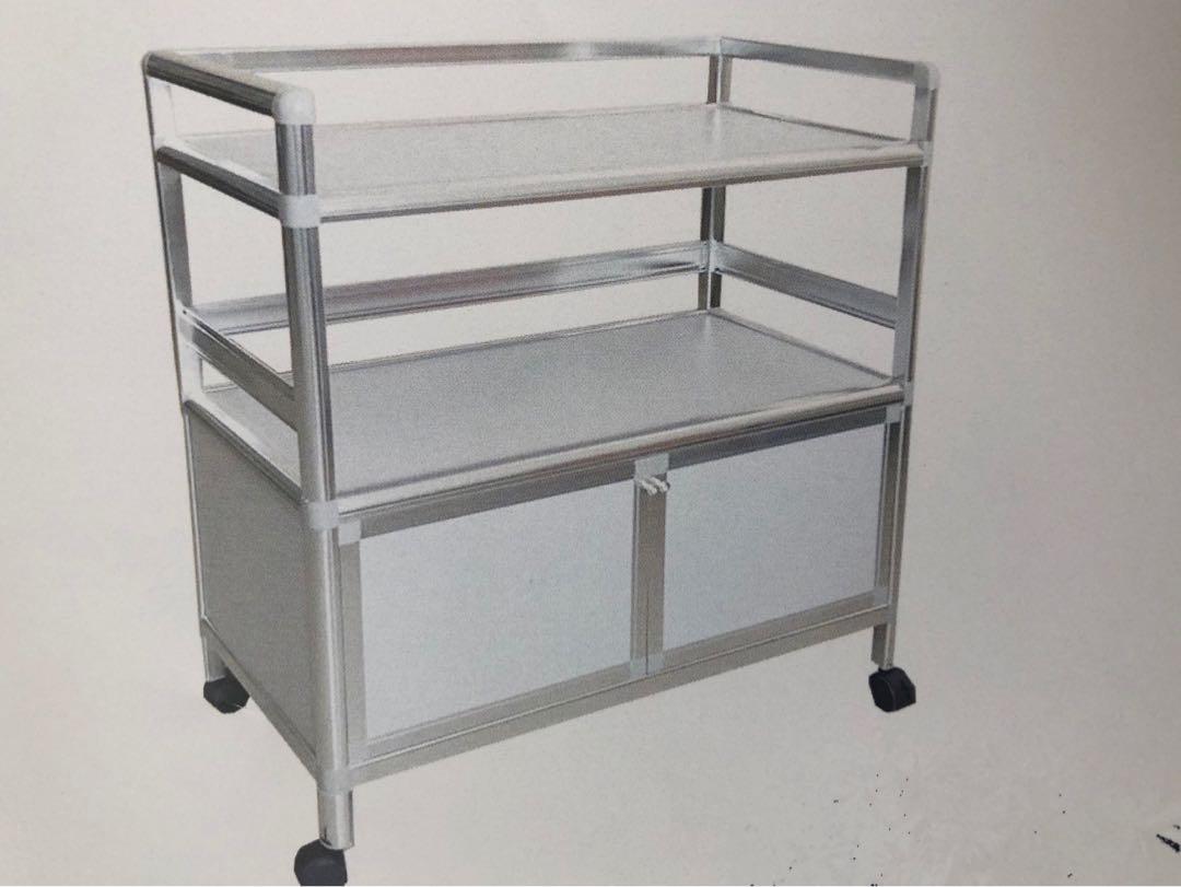 Aluminium storage rack / aluminium cabinet, Furniture & Home Living ...