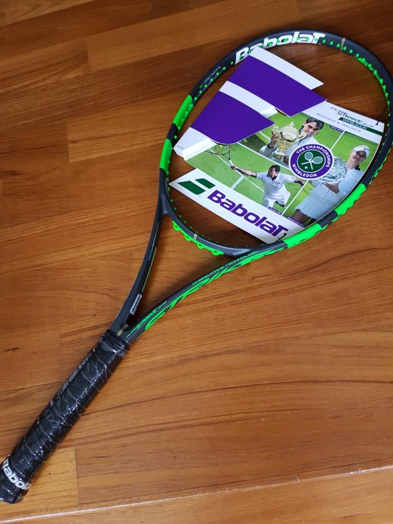 Babolat Strike Wimbledon Limited Edition, Sports Equipment, Sports ...
