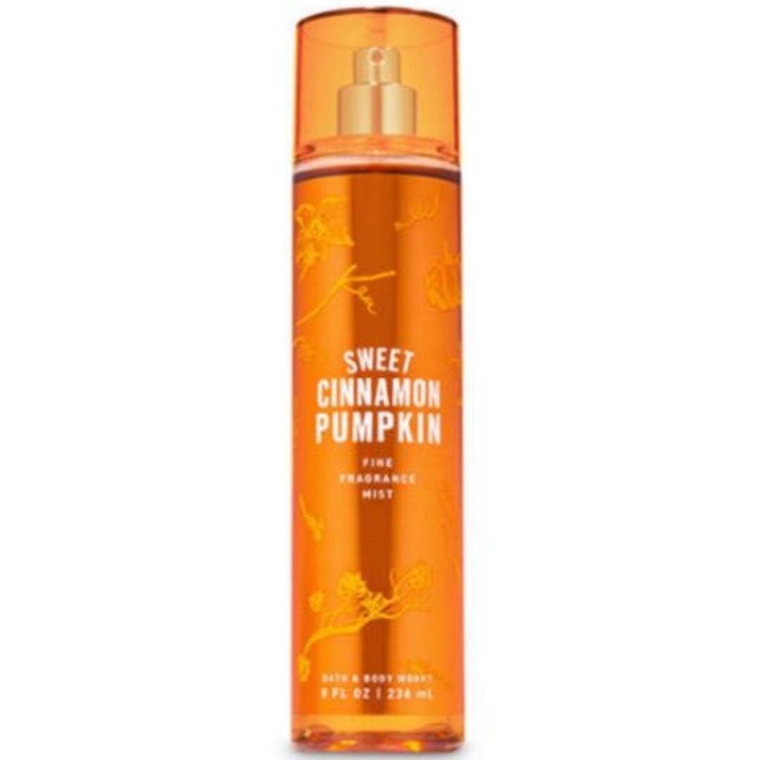 Bath and Body Works SWEET CINNAMON PUMPKIN Fine Fragrance Mist, Beauty ...