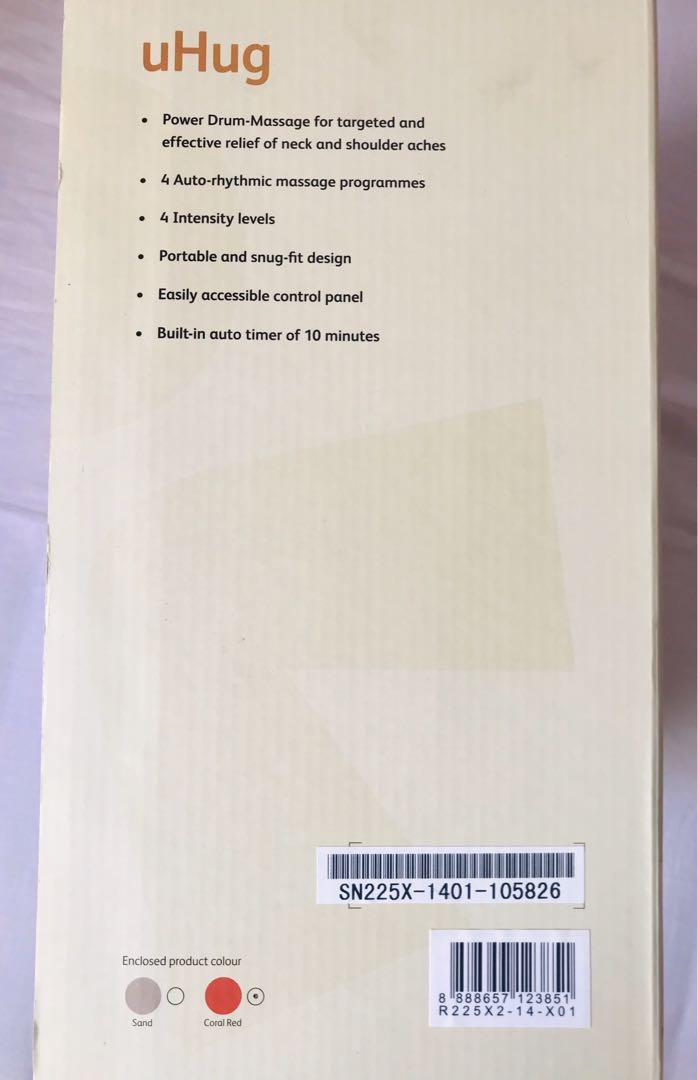 Brand New Osim uHug - Power Drum-Massage For Neck & Shoulders, Health ...