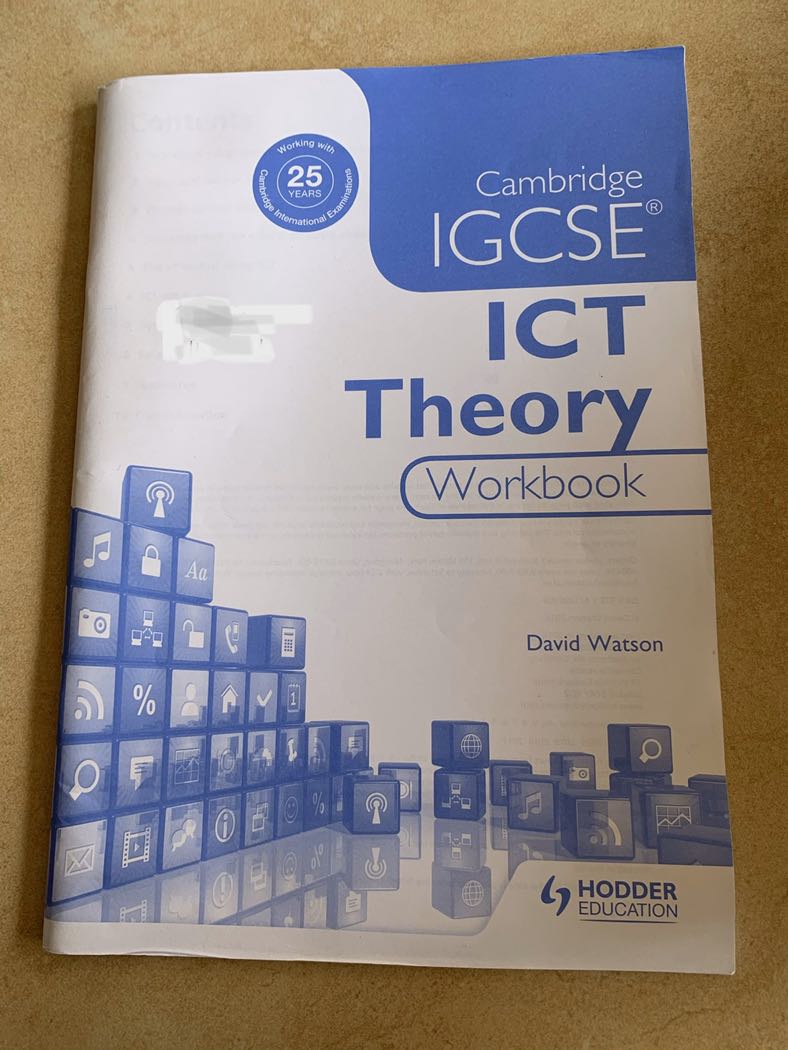 Cambridge IGCSE ICT Theory Workbook, Hobbies & Toys, Books & Magazines ...
