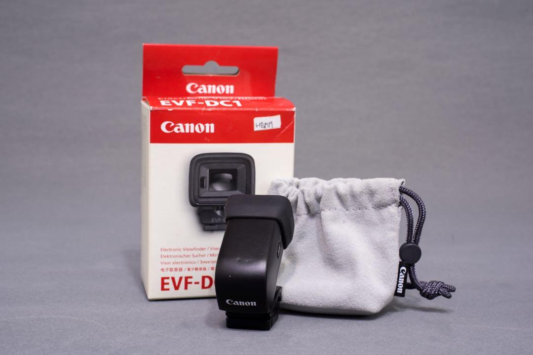Canon evf-dc1 電子觀景器 eos m6 mark ii 適用, 攝影器材, 鏡頭及裝備 - Carousell