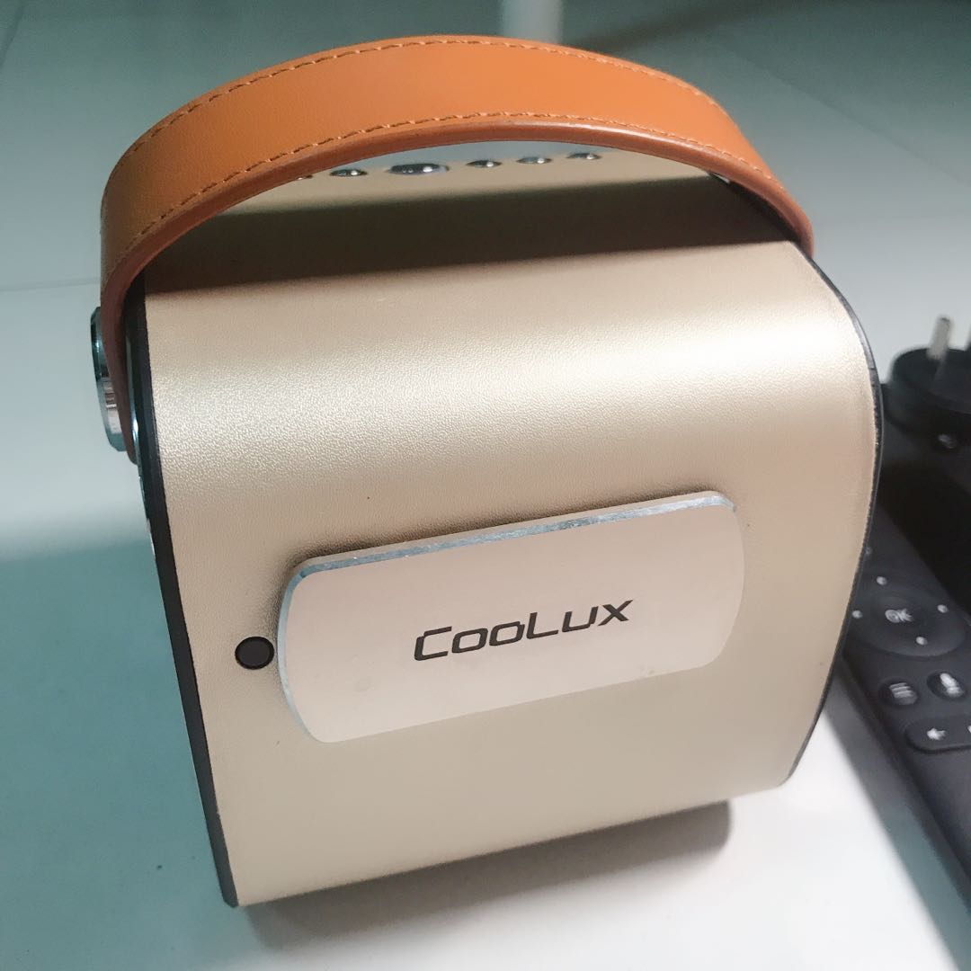 COOLUX R4 mini projector, TV & Home Appliances, TV & Entertainment ...