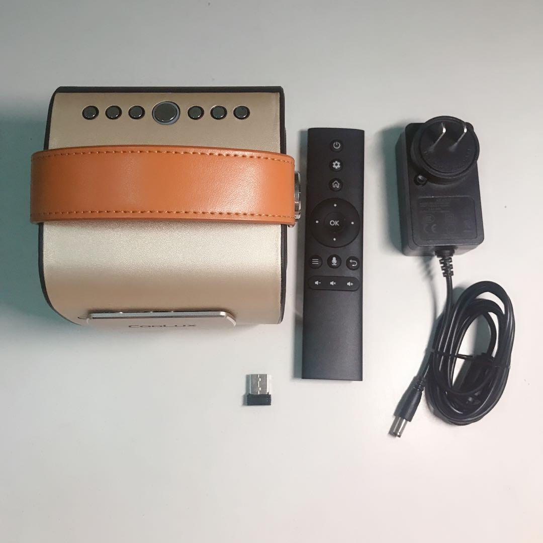 COOLUX R4 mini projector, TV & Home Appliances, TV & Entertainment ...