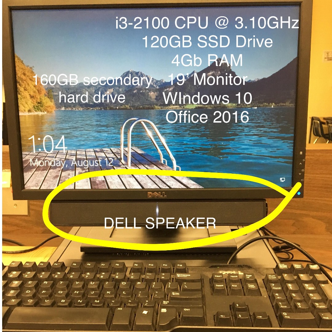 Dell Optiplex 7010 Desktop Complete setup w/ SSD added., Computers ...