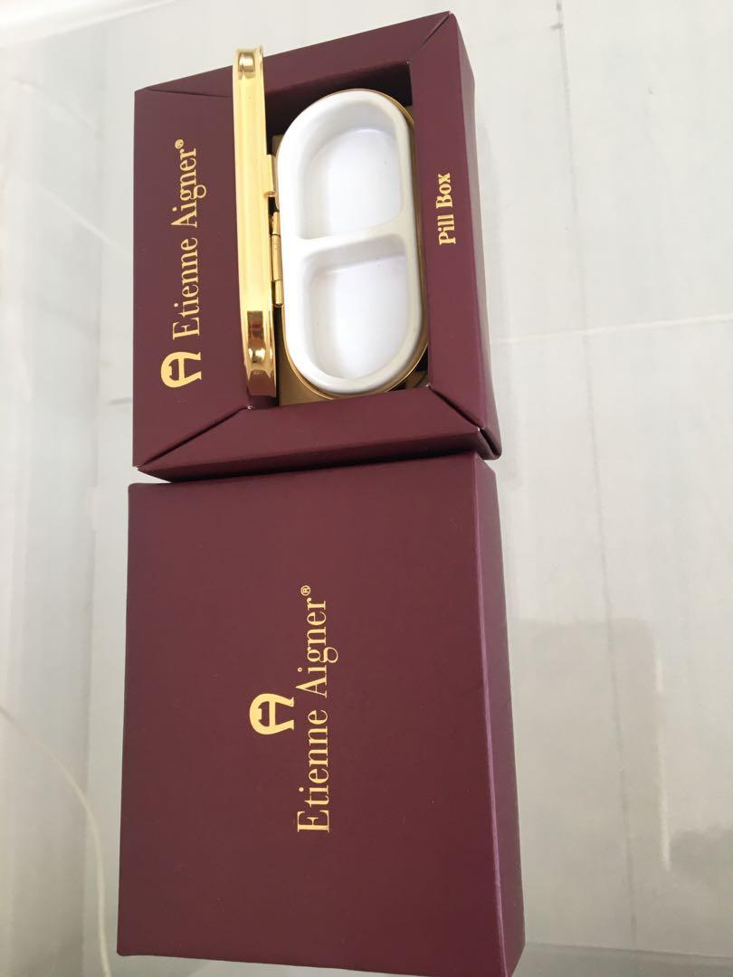 Etenne Aigner Pill box, Luxury, Accessories on Carousell
