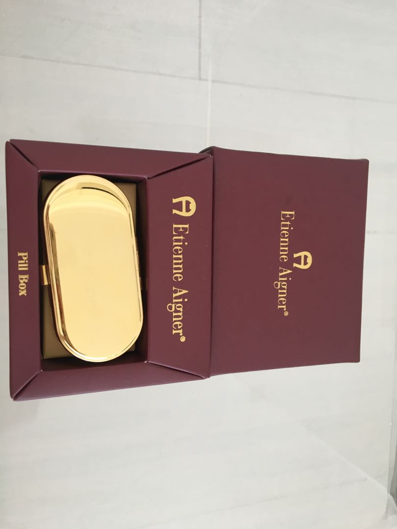 Etenne Aigner Pill box, Luxury, Accessories on Carousell