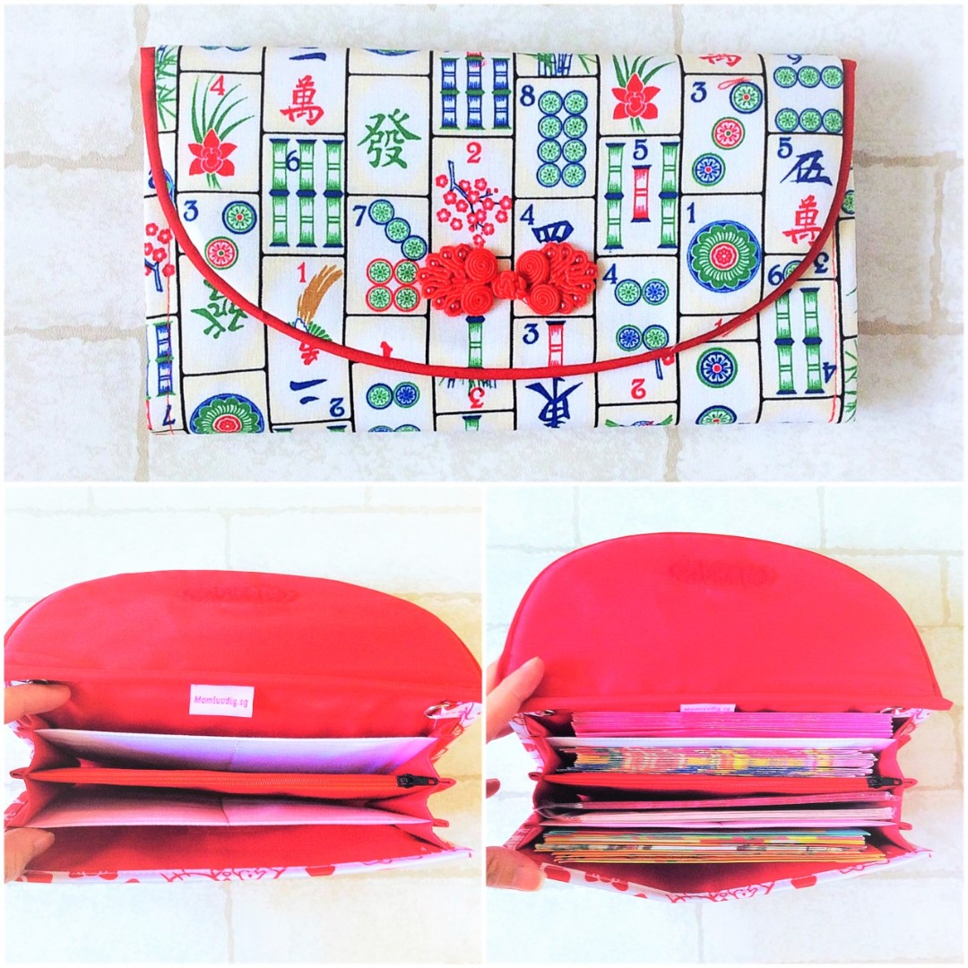FLAP Ang Bao Organizer | Pouch for Red Packets | Flap Organiser 50 Red ...