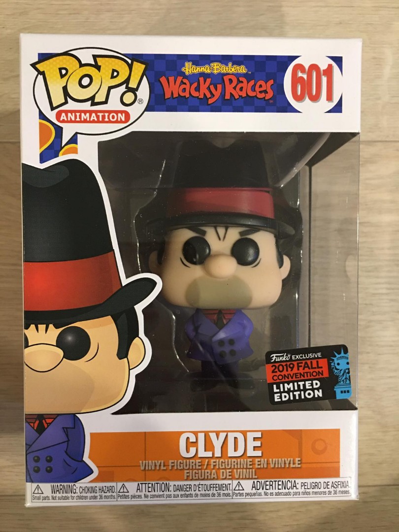 Funko Pop - Hanna Barbera Wacky Races Clyde 2019 Fall convention ...