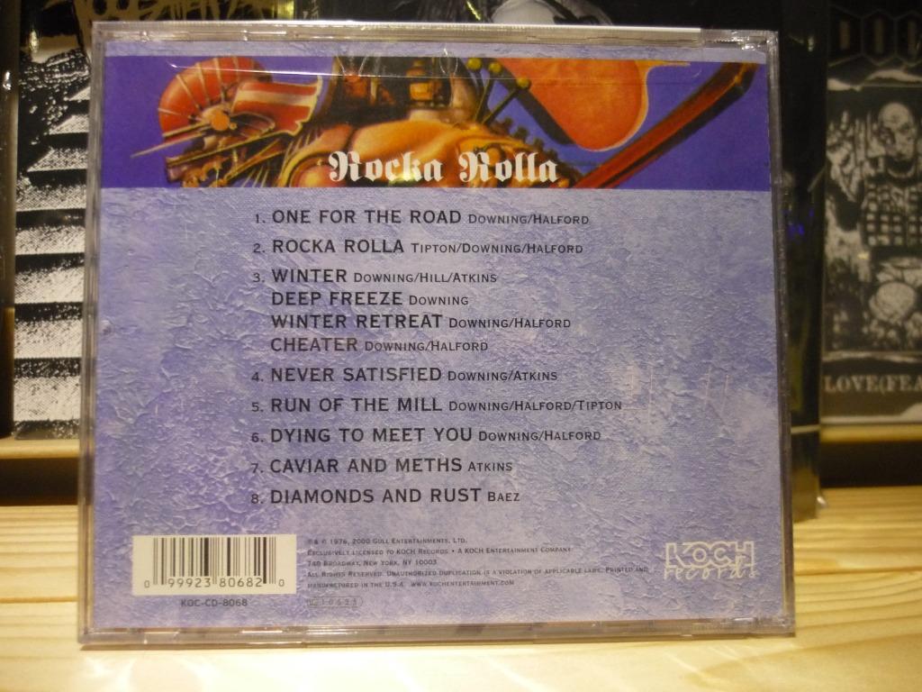 JUDAS PRIEST - Rocka Rolla CD, Hobbies & Toys, Music & Media, CDs ...