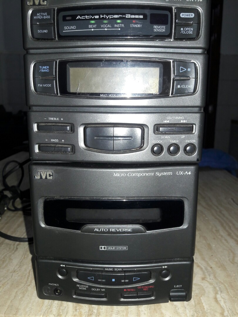 JVC Micro HiFi, Audio, Portable Music Players on Carousell