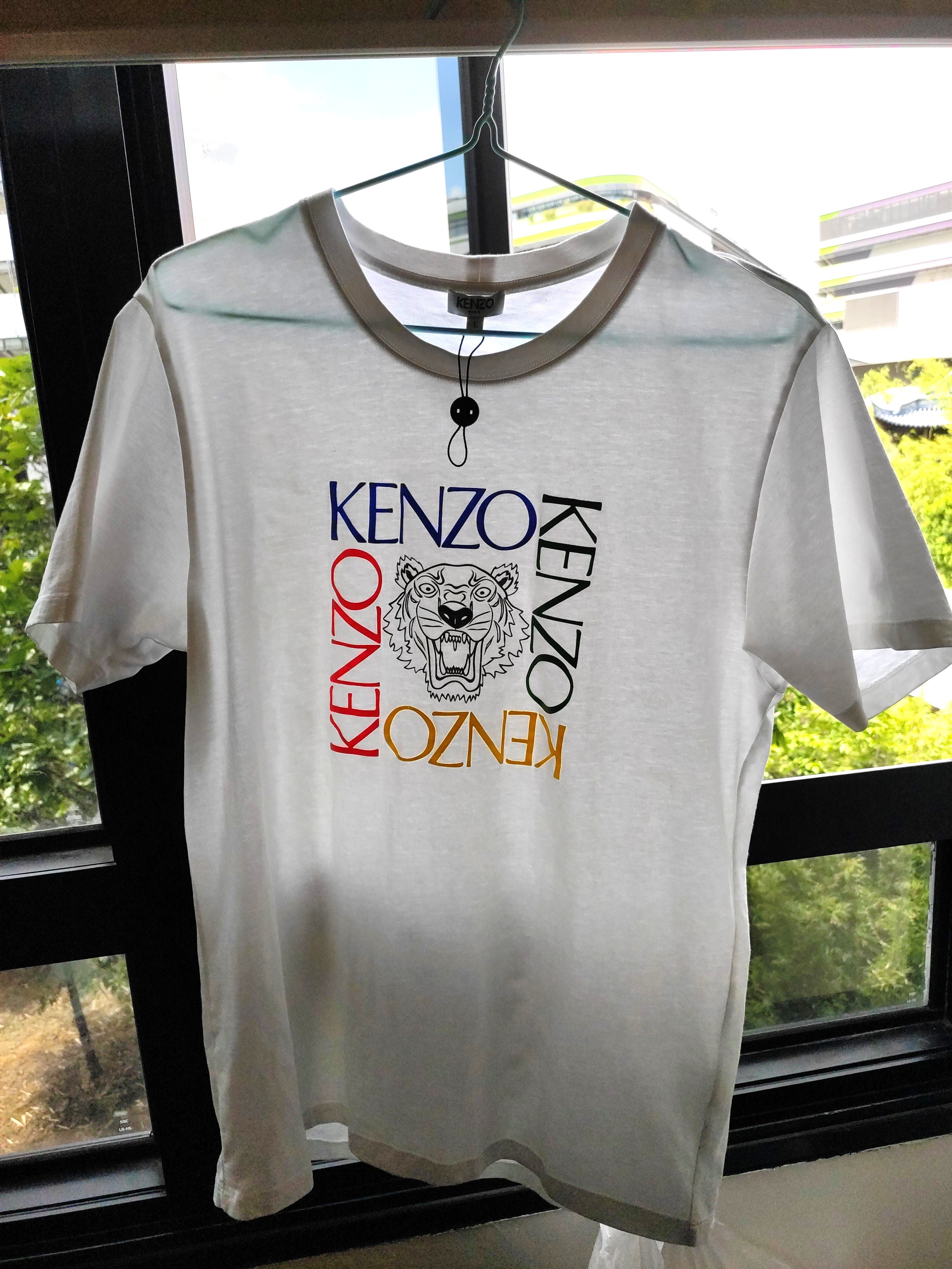 KENZO shirt, Men's Fashion, Tops & Sets, Tshirts & Polo Shirts on Carousell
