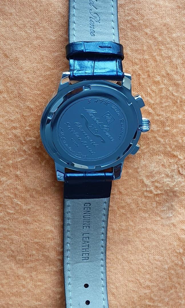 Michel Renee designer chronograph - BNWOT, Luxury, Watches on Carousell