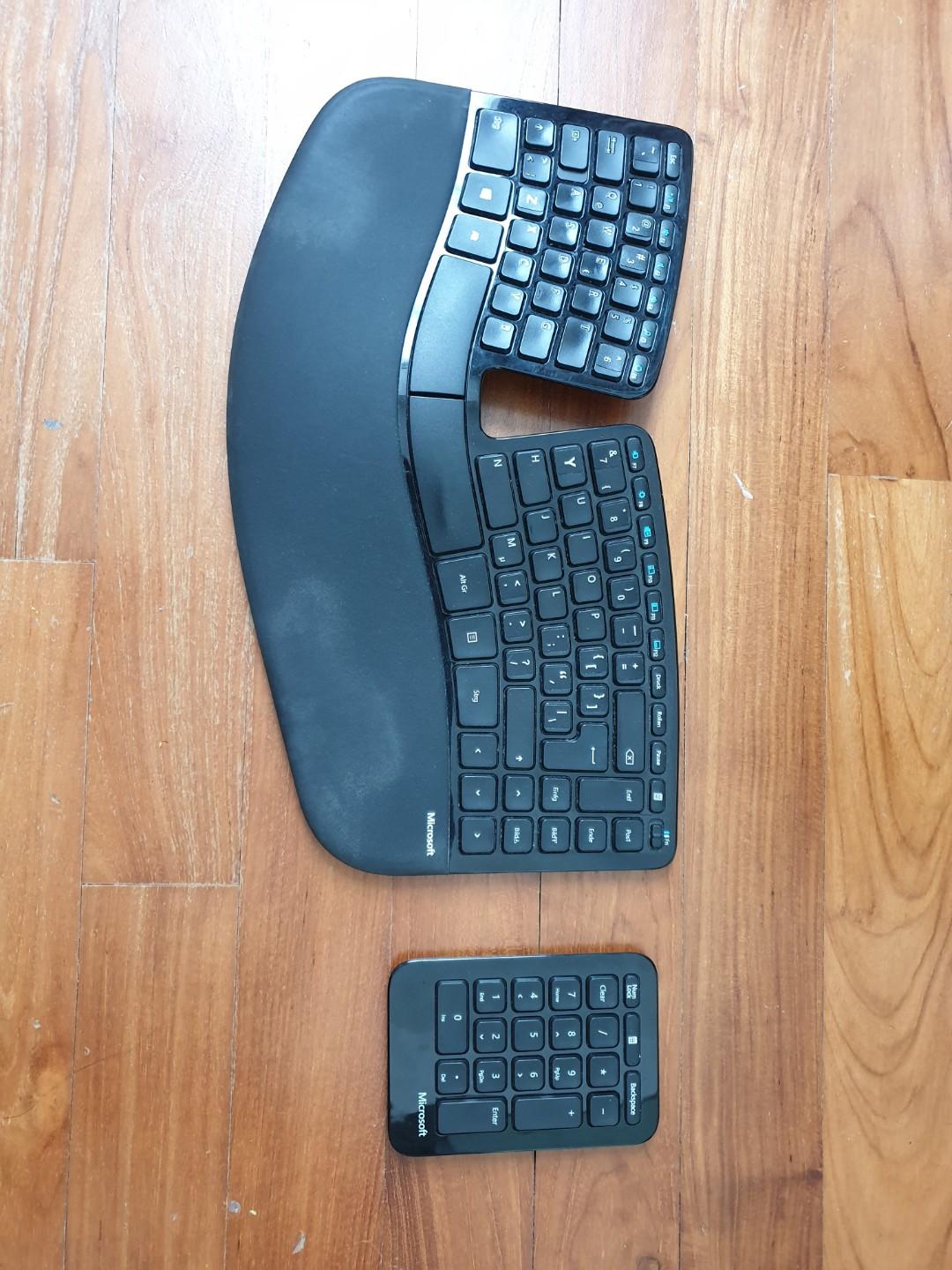 Microsoft sculpt ergonomic keyboard, Computers & Tech, Parts ...