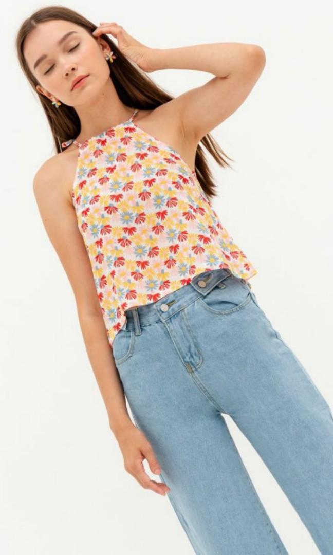 Modparade Cerise Top, Women's Fashion, Tops, Blouses on Carousell