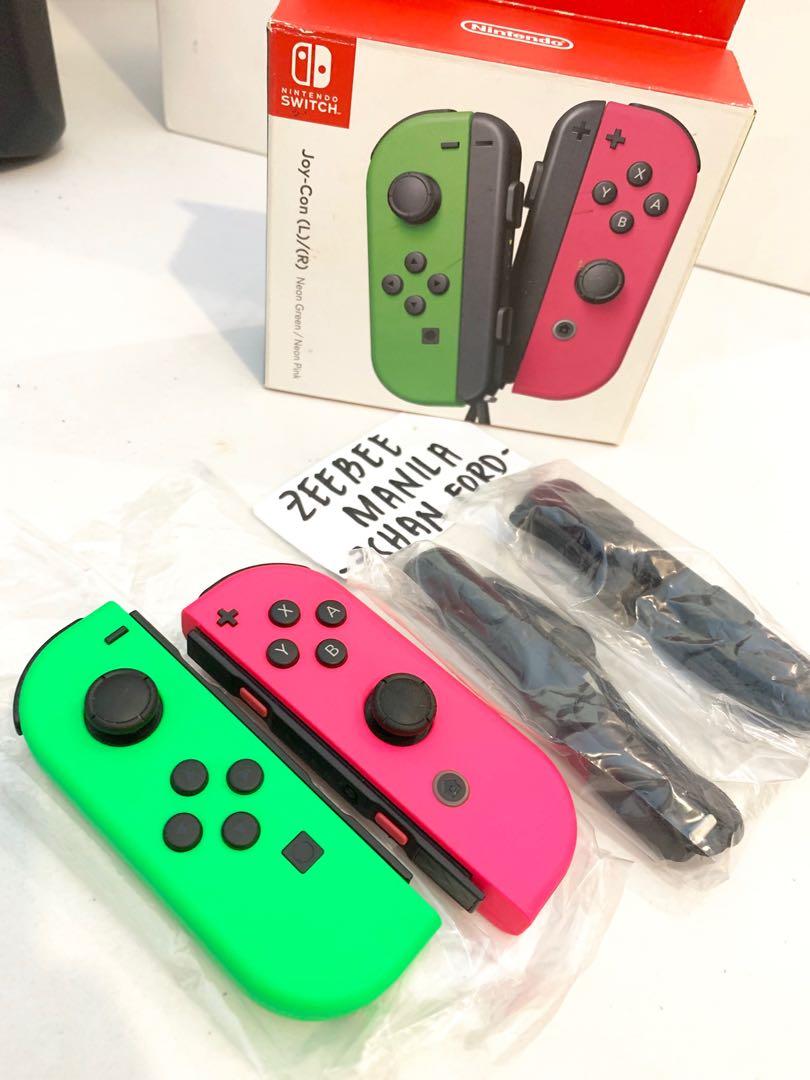 Nintendo Switch splatoon joycons, Video Gaming, Gaming Accessories ...