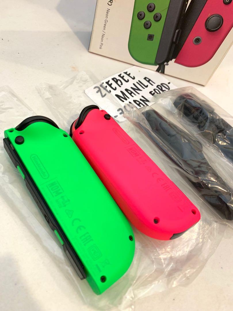 Nintendo Switch splatoon joycons, Video Gaming, Gaming Accessories ...