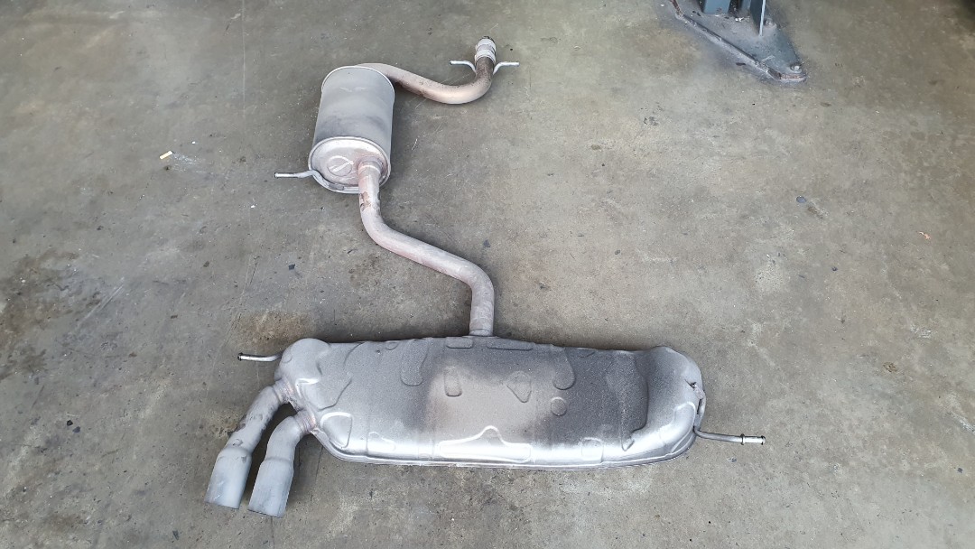 Original Volkswagen Golf Mk6 exhaust, Car Accessories, Accessories on ...