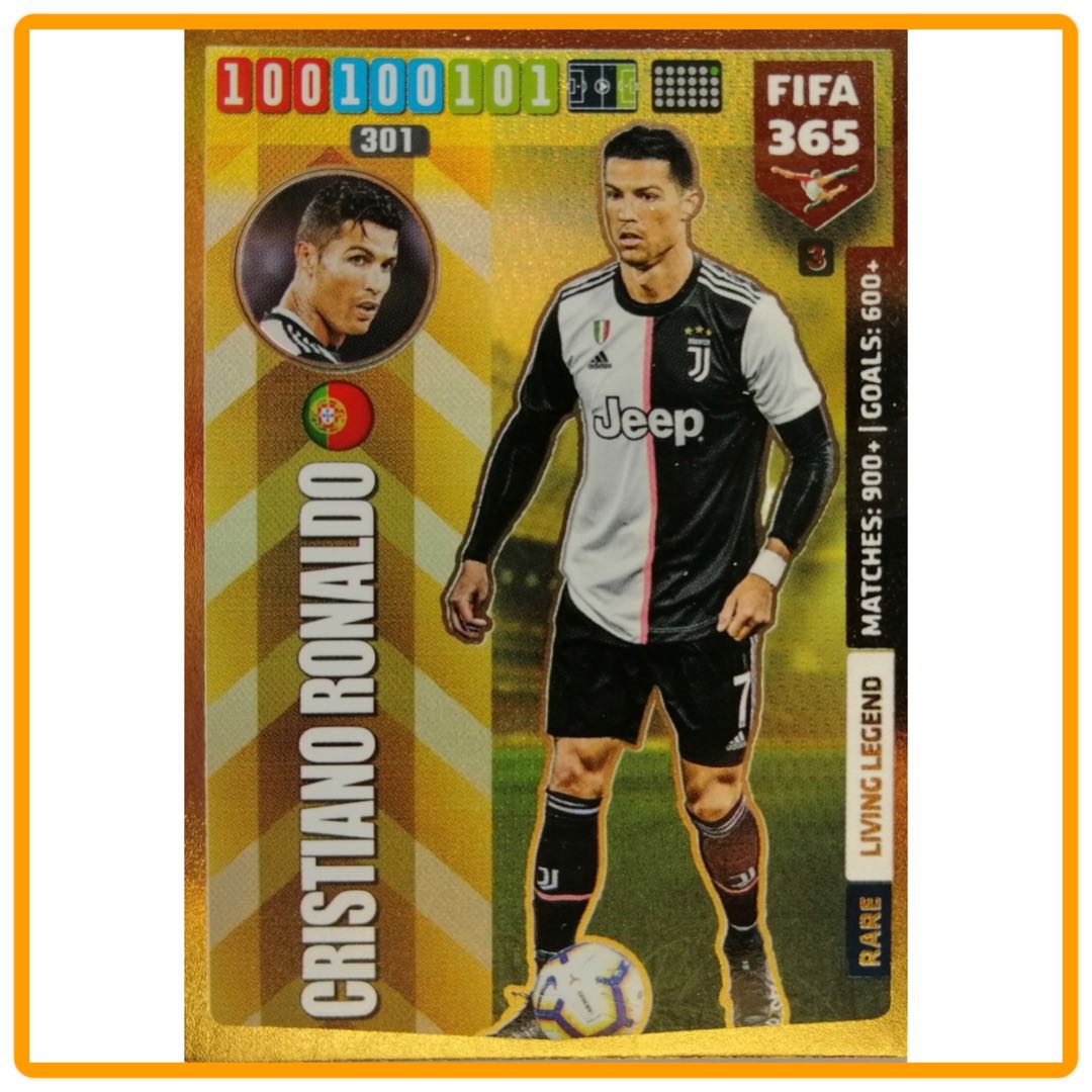 Panini Adrenalyn XL FIFA 365 2020 Cristiano Ronaldo Living Legend ...