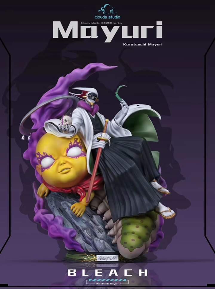 [PO] CLOUDS STUDIO Bleach Statue Mayuri Kurotsuchi, Hobbies & Toys, Toys & Games on Carousell