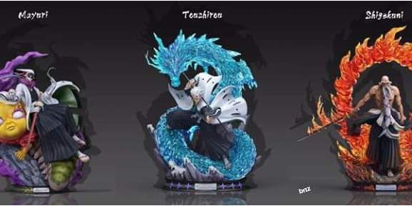 [PO] CLOUDS STUDIO Bleach Statue Mayuri Kurotsuchi, Hobbies & Toys, Toys & Games on Carousell