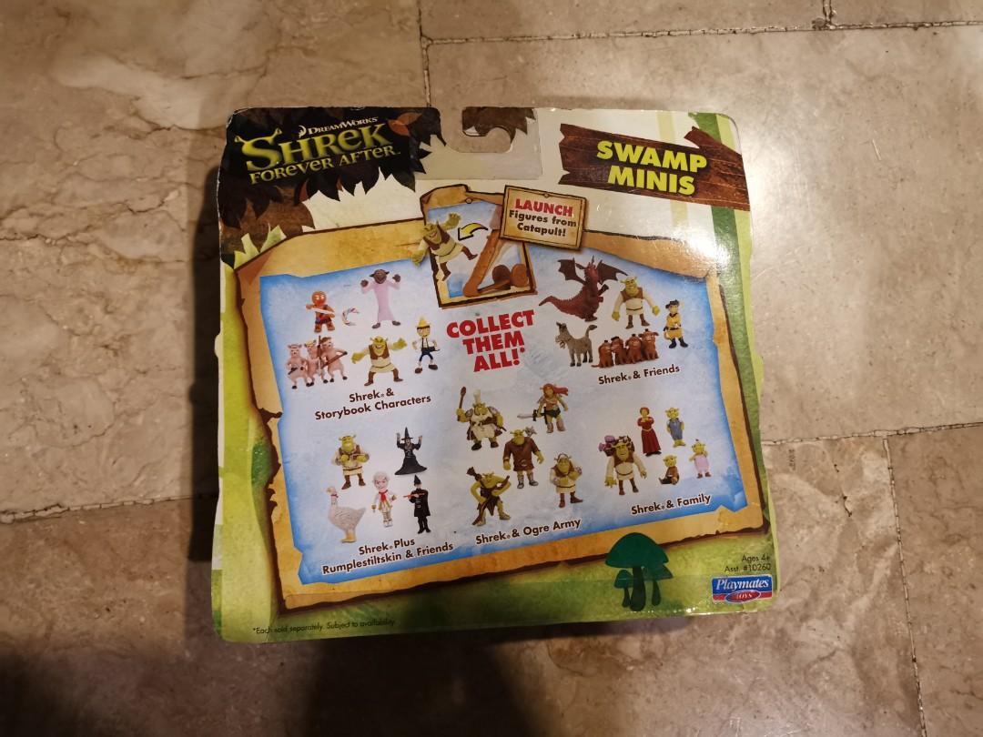 RARE Shrek Forever After Swamp Minis Shrek & Ogre Army, Hobbies & Toys ...